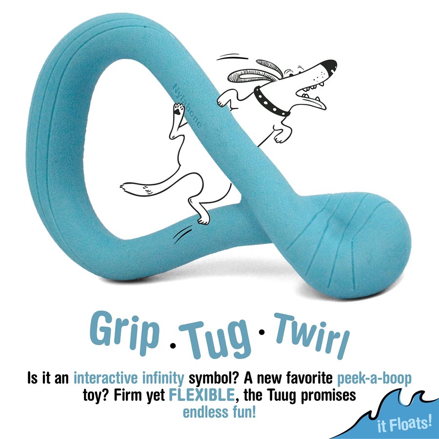 Nylabone « Tuug » Jouet Interactif Flexible Flottable pour Jeu Créatif ...