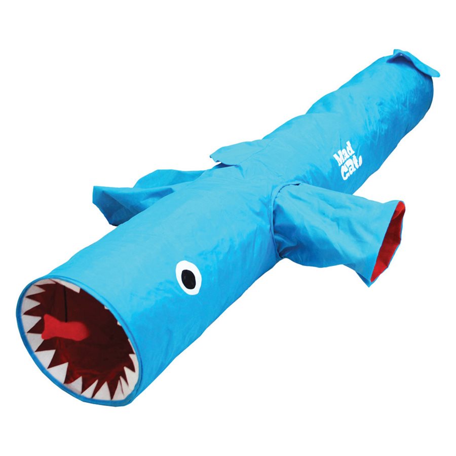 Petmate MAD CAT Jaws Shark Tunnel 38"