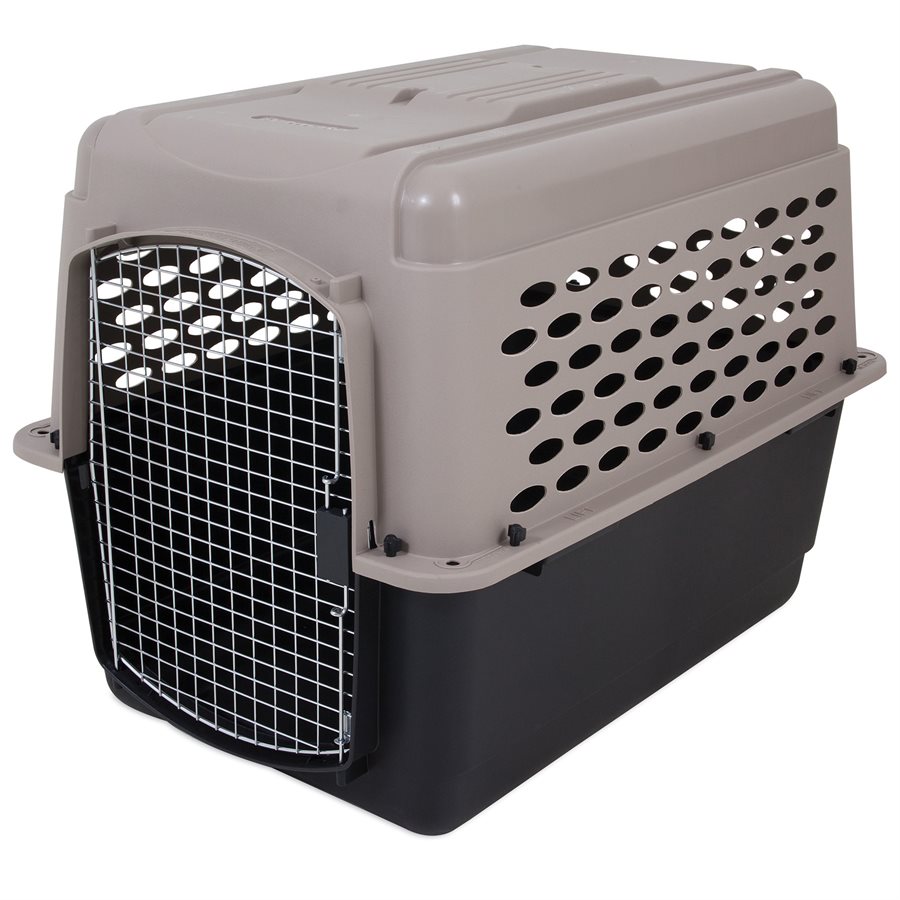 Petmate Vari Kennel 36" 50-70LBS Tan / Black