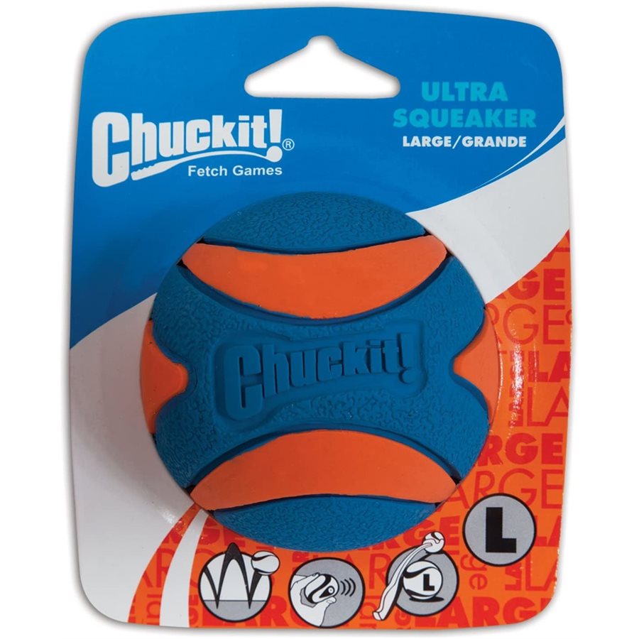 CHUCK IT! Ultra Squeaker Ball Large
