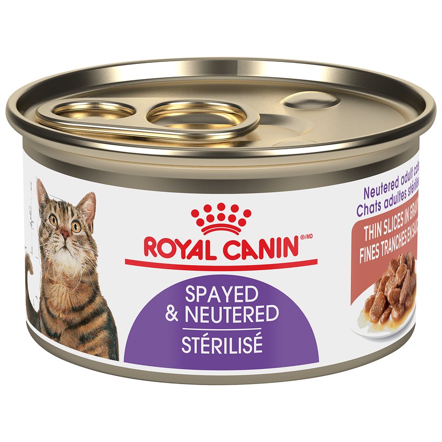 Royal Canin Feline Health Nutrition Spayed Neutered Thin Slices In