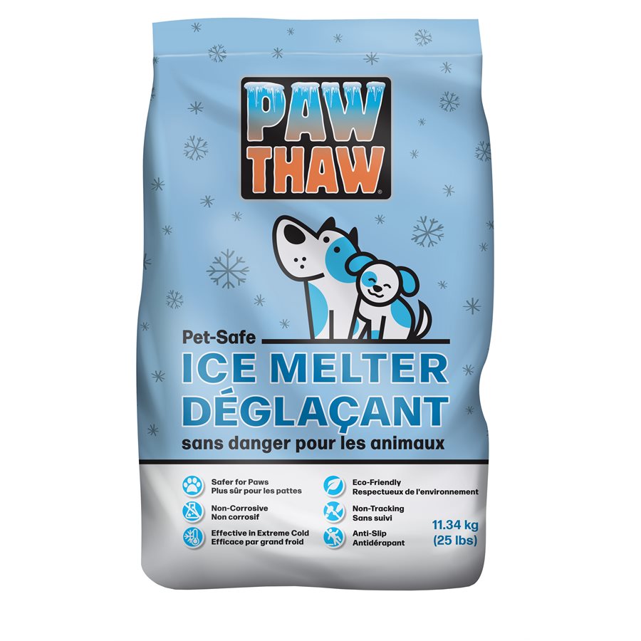Pestell Paw Thaw Ice Melter 25LB Bag