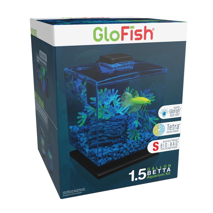 Spectrum Brands GloFish Aquarium Kit 1.5 Gallons