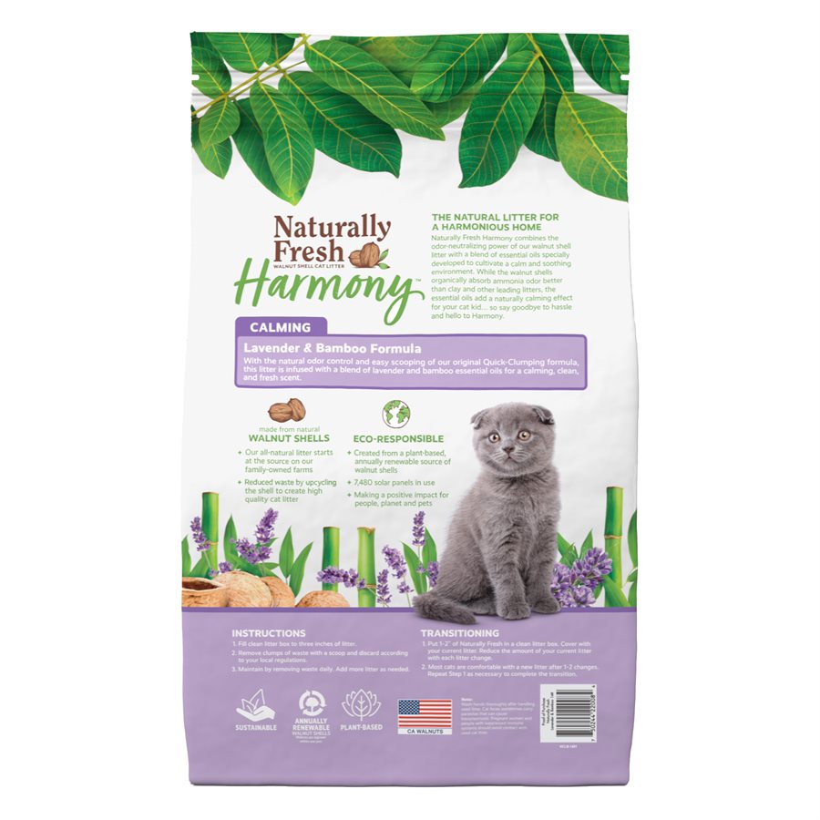 Naturally Fresh Harmony Lavender & Bamboo Clumping Cat Litter 14LB