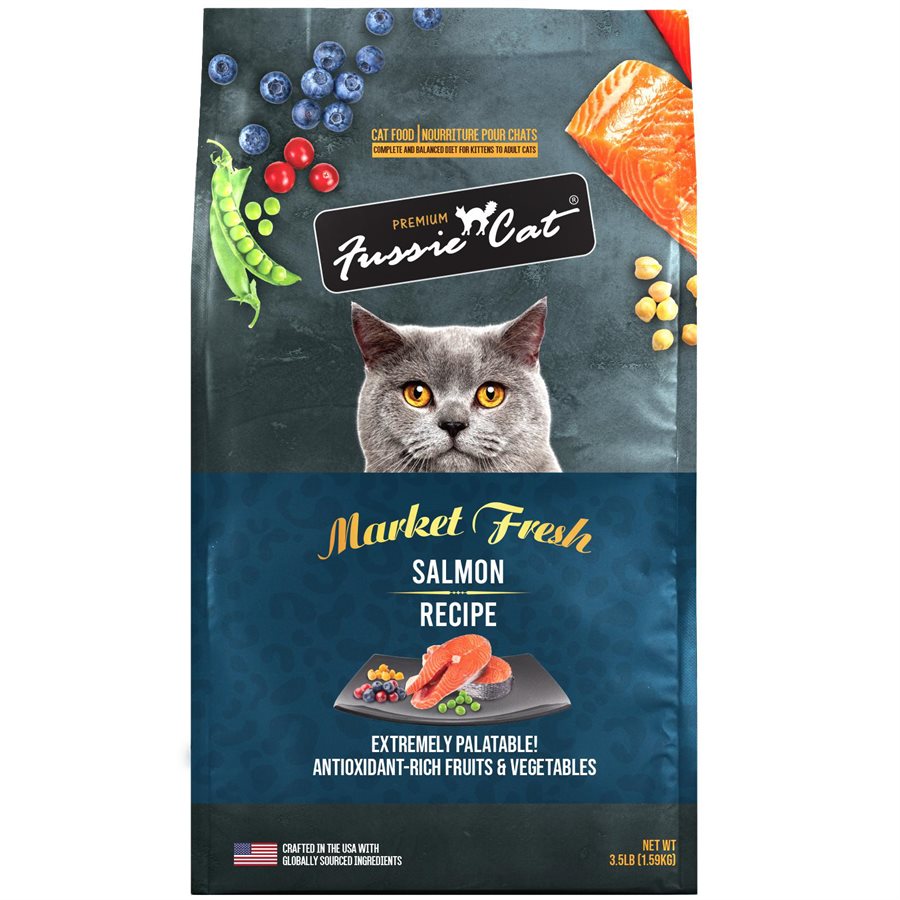 Fussie Cat Potato & Grain Free Salmon Formula Cat Food 10LB