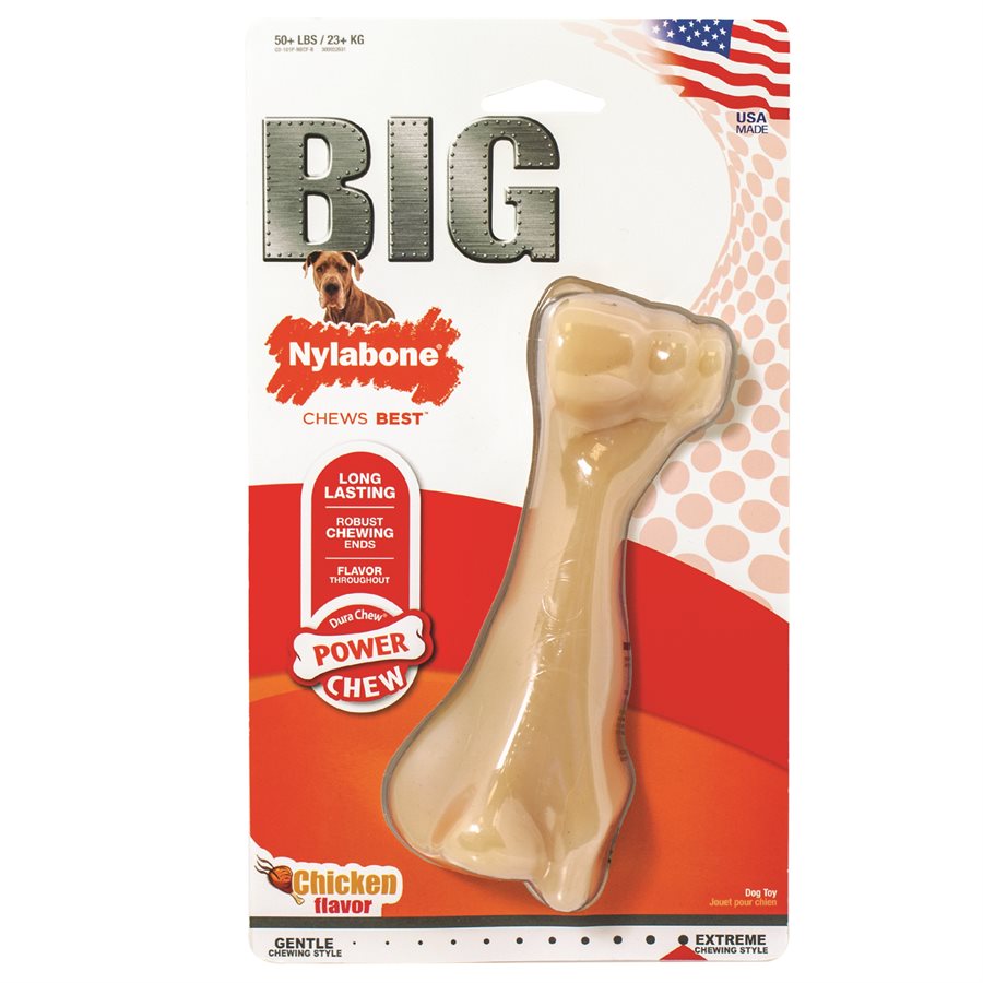 Nylabone Power Chew Big Chew Beef Bone Original Nylabone Power Chew Big Chew Beef Bone Original