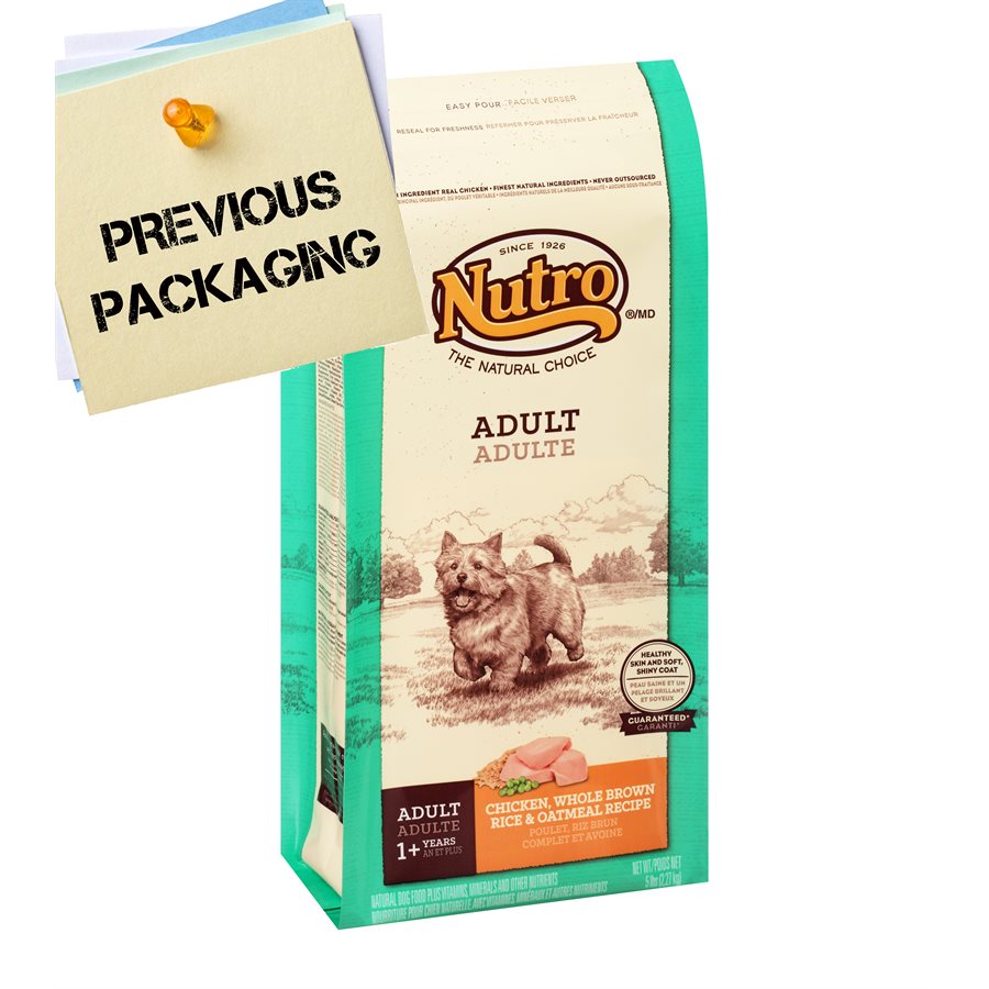 NUTRO Natural Choice Adult Dog Chicken & Brown Rice 5LB